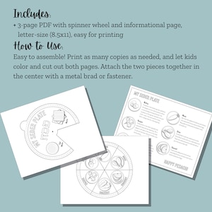 Passover Seder Plate Activity, Printable Passover Placemat for Seder ...