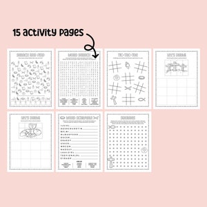 Christian Easter Activity Bundle Including Bible Coloring Pages, Lent ...