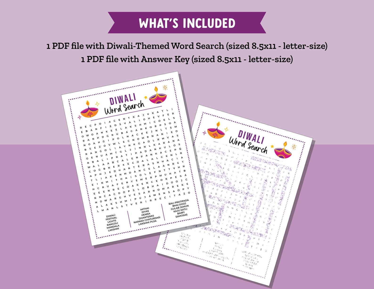 Diwali Word Search, Diwali Games for Kids, Printable Kids Diwali ...