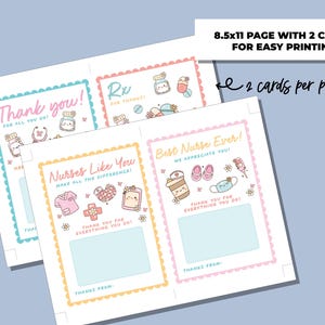Nurse Appreciation Gift Card Holder, Thank You Nurses for Nurse ...
