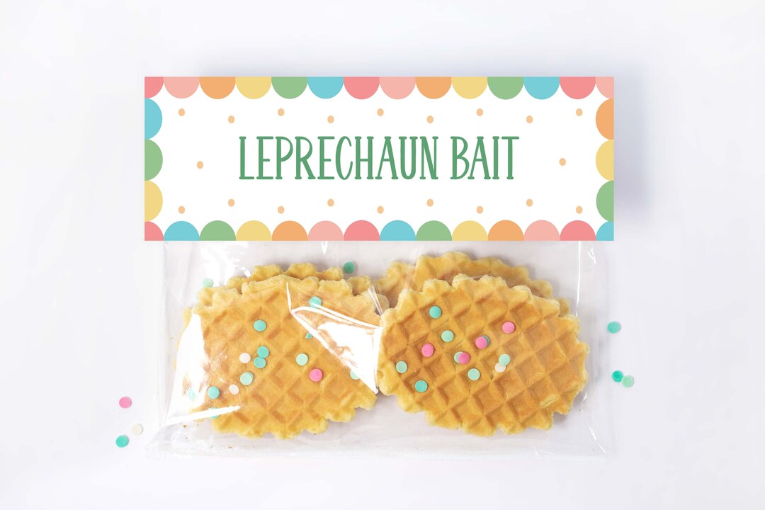 Leprechaun Bait Treat Bag Topper to Catch a Leprechaun This St ...