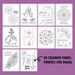 Diwali Printable Activity Bundle Including Coloring Pages, Word Search ...
