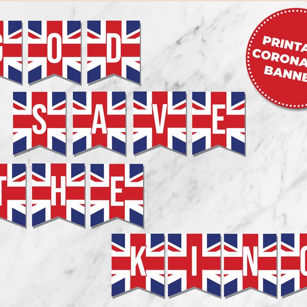 God Save the King Sign - Etsy
