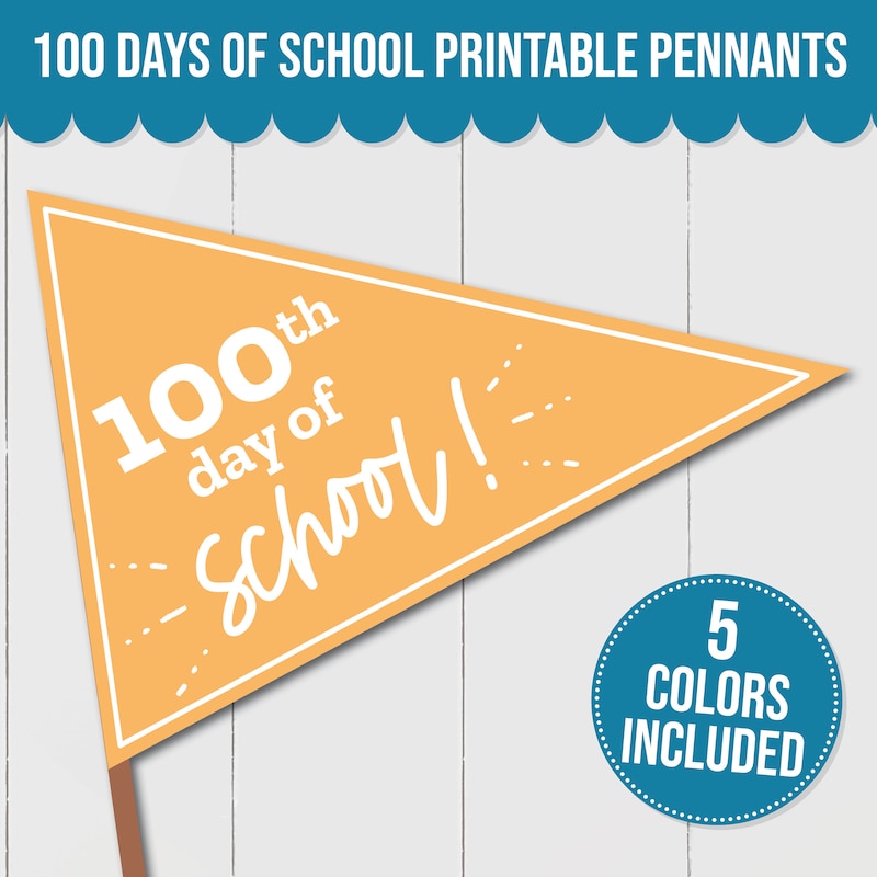 100 Days Baby Photo Prop - Etsy