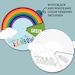 Learn Colors of the Rainbow Printable, Printable Spinner Wheel Activity ...