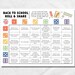 Back to School Roll and Share Game for Classroom Icebreaker, Kids Dice ...
