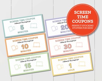 Screen Bucks Chart - Etsy