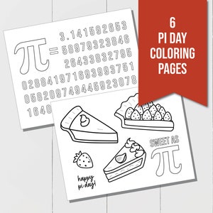 Pi Day Coloring Pages, Happy Pi Day Kids Activities, Pi Day Printable ...
