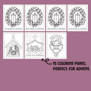 Nativity Coloring Pages, Christian Christmas Kids Activities, Bible ...