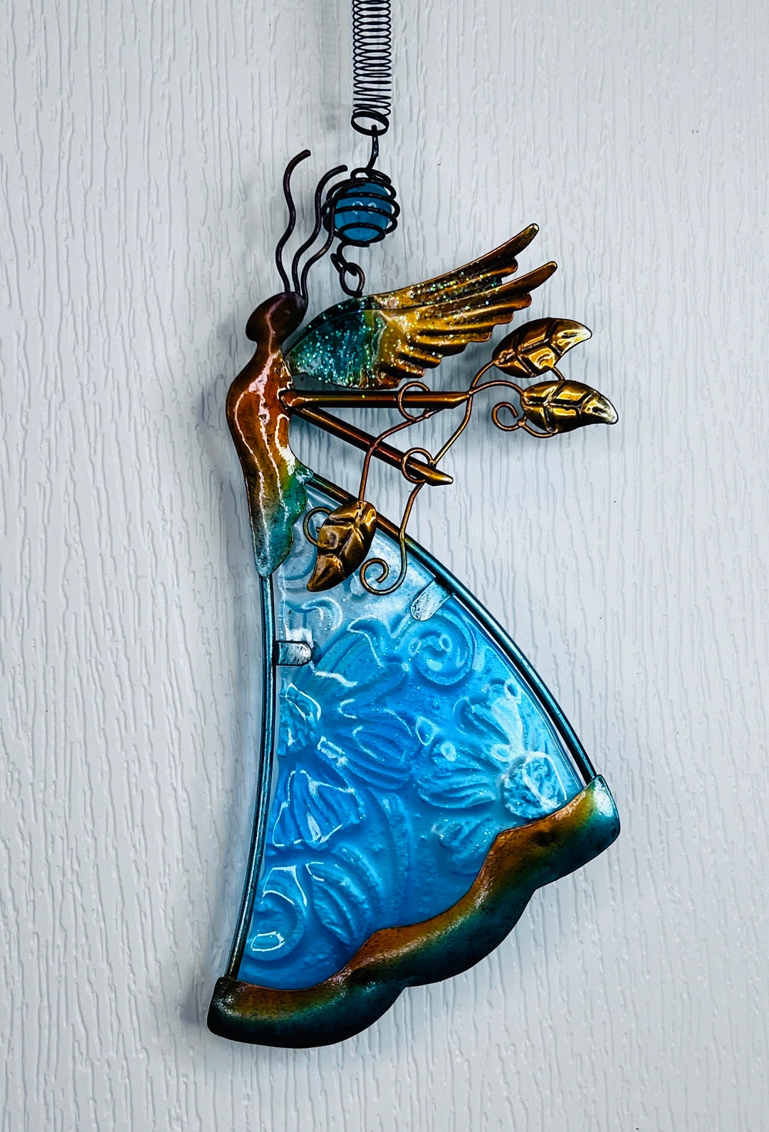 Angel Bouncy.. Angels.. Garden Decoration.. Whirlygig.. Wind Spinner ...