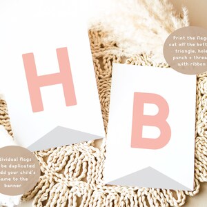 Elephant Happy Birthday Banner Template. Editable Elephant 1st Birthday ...