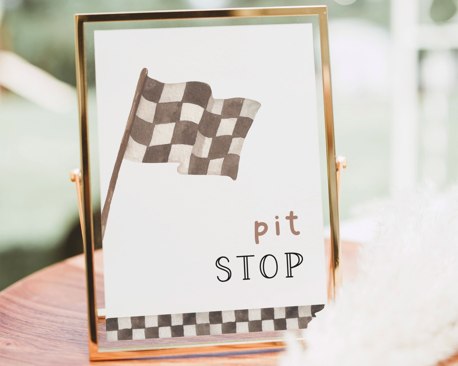 Pit Stop Sign Refueling Station Sign Dirt Bike Birthday Party - Etsy