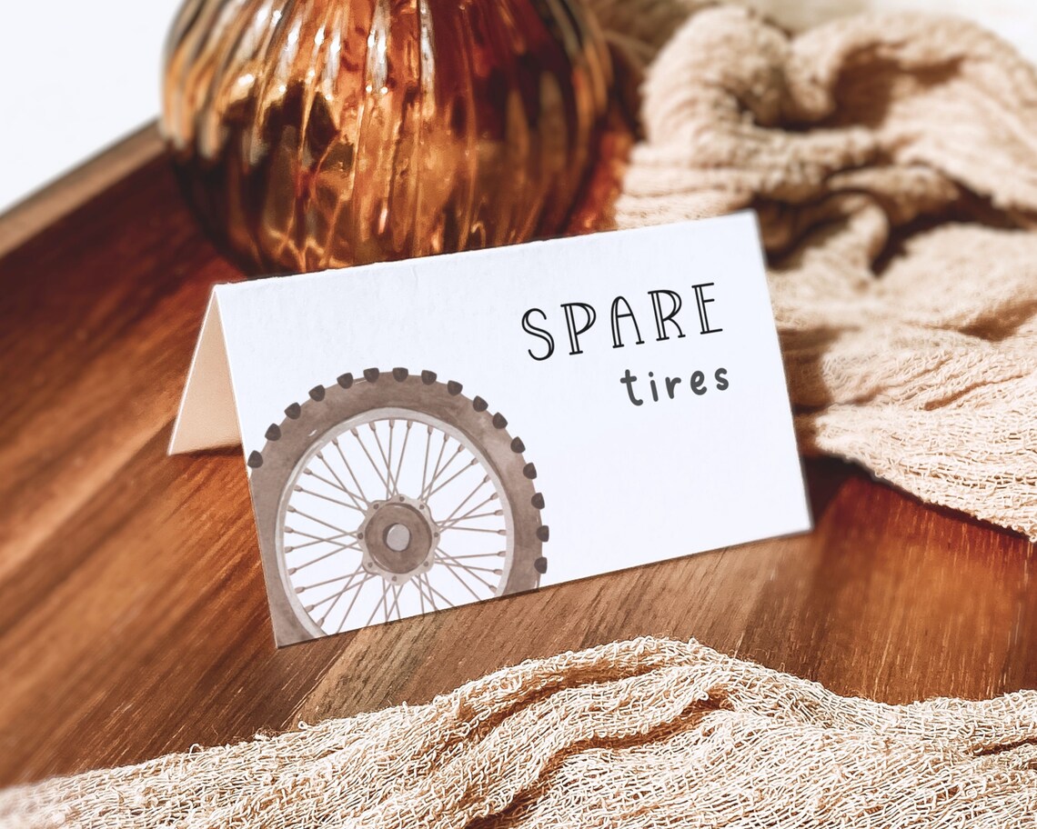 Two Fast Dirt Bike Food Labels 2nd Birthday Template. Dirt - Etsy