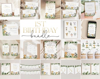 Wild One Birthday Bundle - Etsy