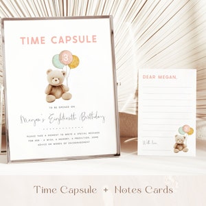 Bear Birthday Bundle. Beary 3rd Birthday Party Bundle Pink Teddy Bear ...