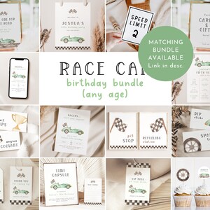 Start Your Engines Race Car Welcome Sign Editable Template. Vintage ...