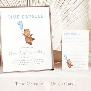 Bear 1st Birthday Bundle. Beary First Birthday Party Bundle Blue Teddy ...