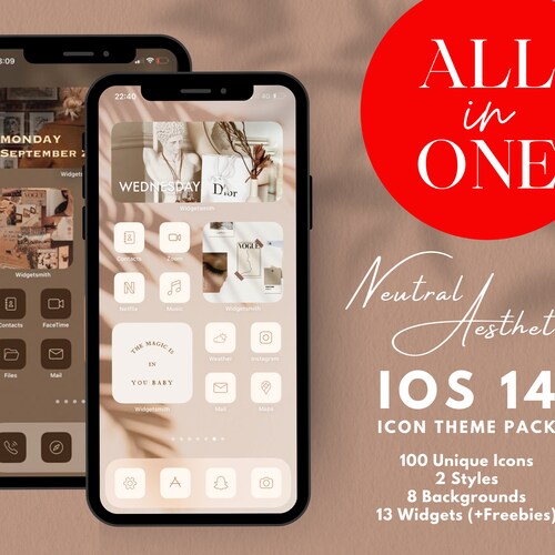 Stormy Night IOS 14 Iphone App Icon Theme 120 Icons | Etsy