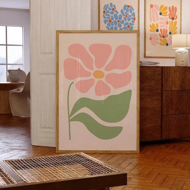 Floral Poster - Etsy