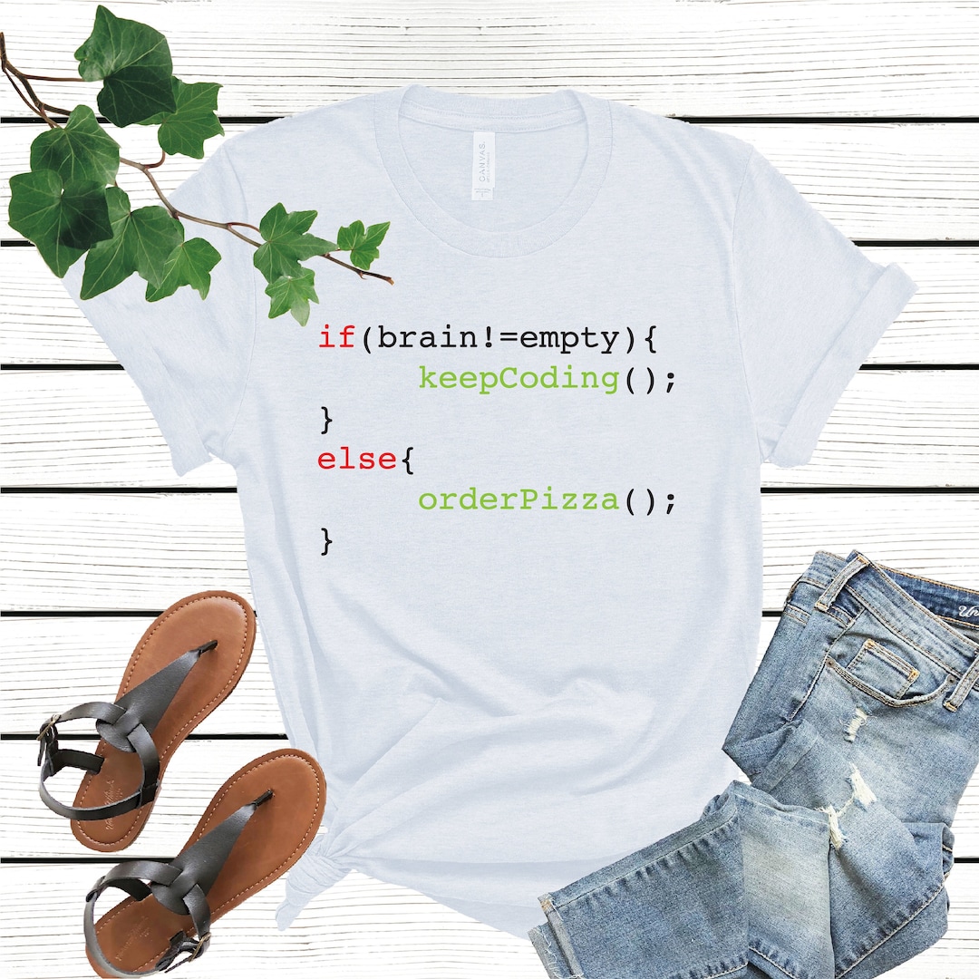 Programmer Coding Shirt Funny Coding Shirt Engineer Tshirt Etsy