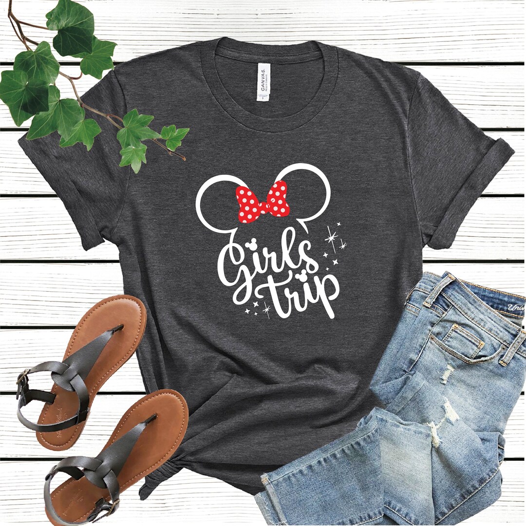 Disney Girls Trip Shirt, Disney Besties T-shirt, Disney Girls Squad ...
