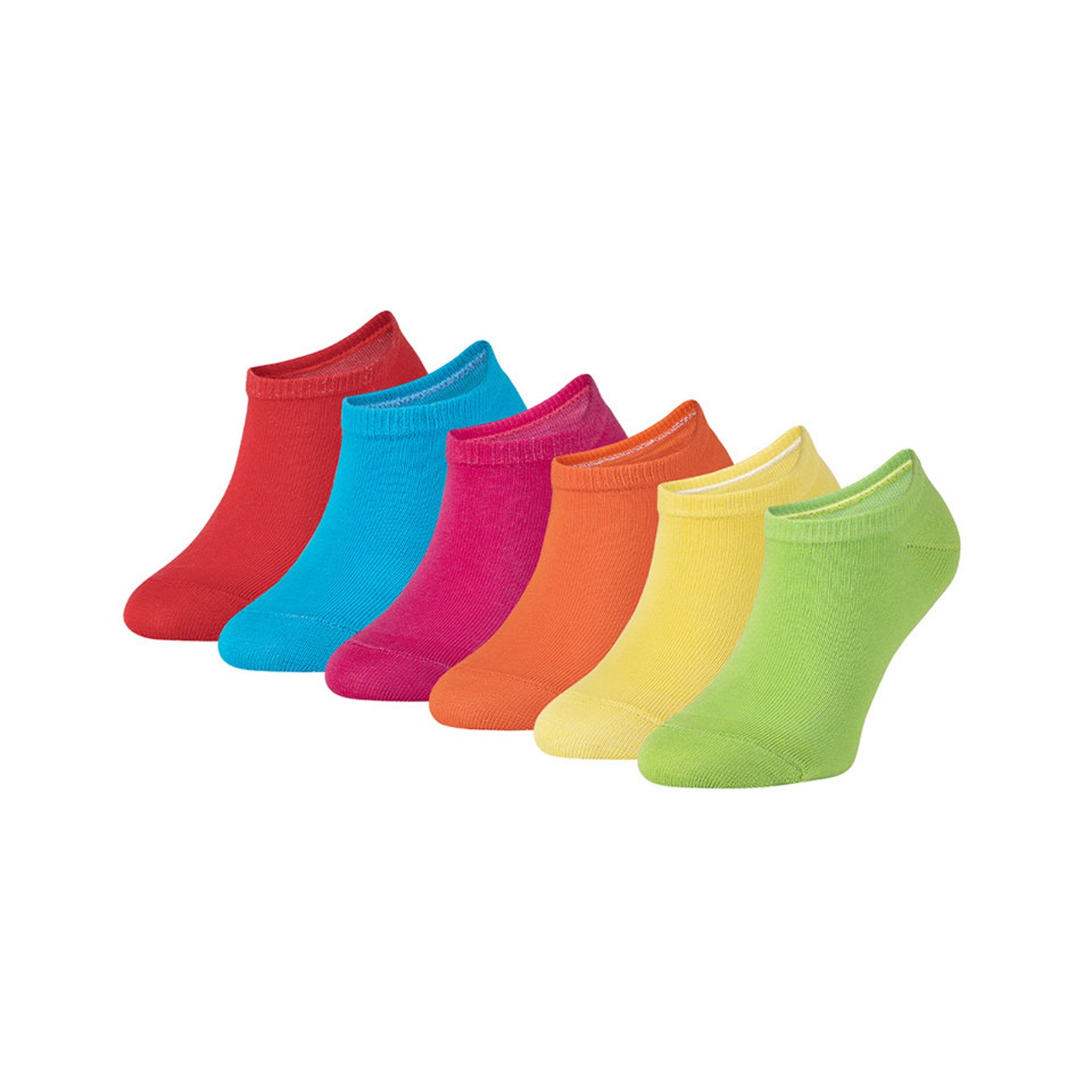 Sneaker Socks Set (6 Pairs) | Cotton Socks | Basic | Kids Socks | Socks ...