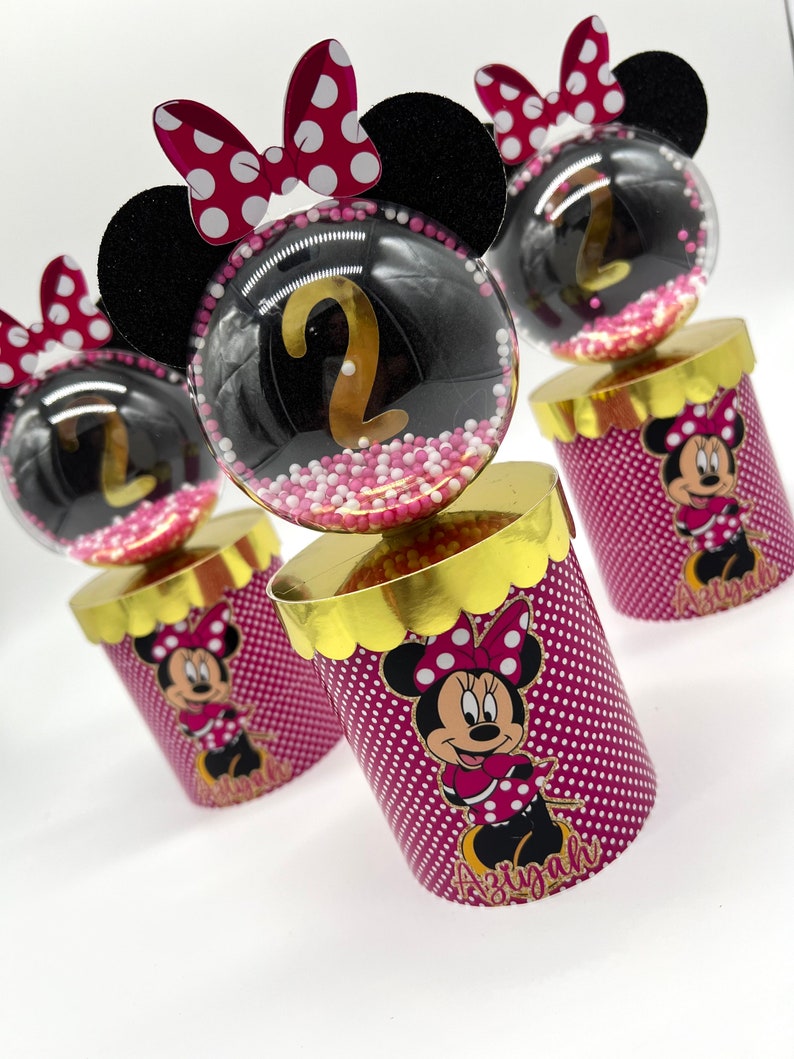 Custom Minnie Mouse Hot Pink Pringles / Pringles Favor Box / - Etsy