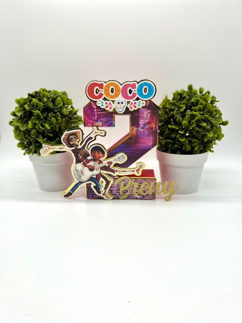 Custom Disney Coco 3D Numbers or Letters / Birthday Party - Etsy