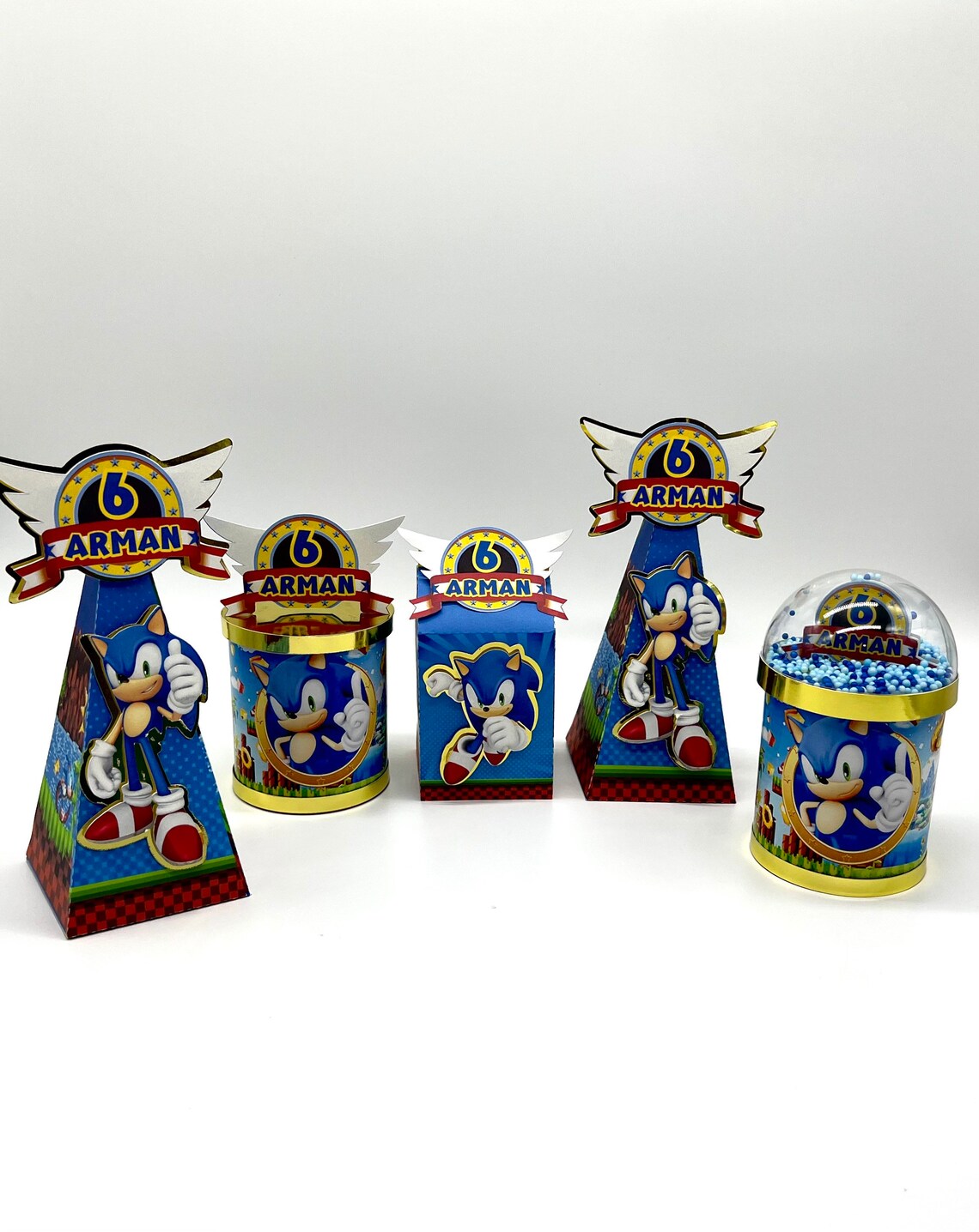 Sonic Custom Pringles Pringles Favor Box Party Favors - Etsy