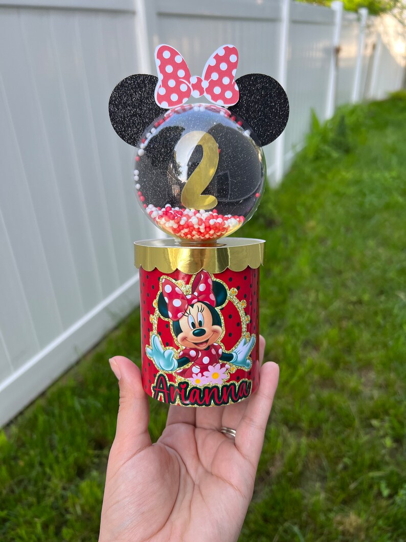 Custom Minnie Mouse Pringles / Pringles Favor Box / Party - Etsy