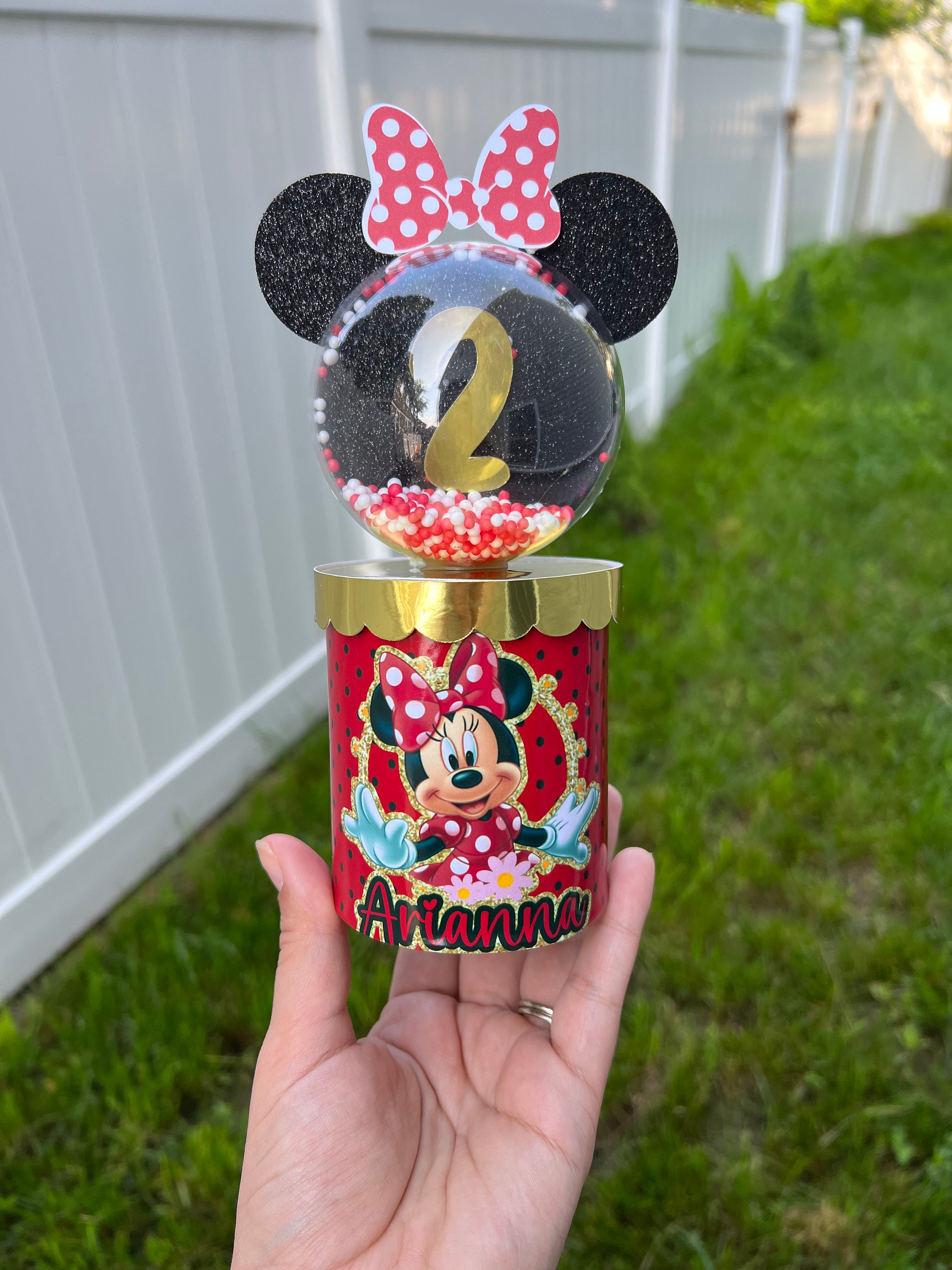 Custom Minnie Mouse Pringles / Pringles Favor Box / Party - Etsy