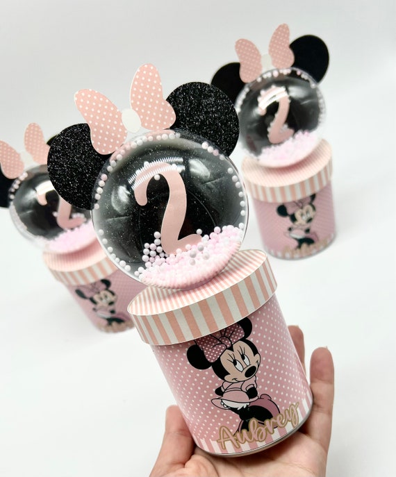 Custom Minnie Mouse Light Pink Pringles Pringles Favor Box Party Favors Minnie Mouse Minnie Mouse Birthday Minnie Mouse Party