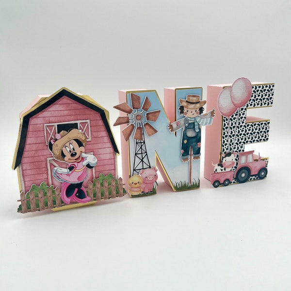 Minnie Mouse Farm Party Decorations - Etsy