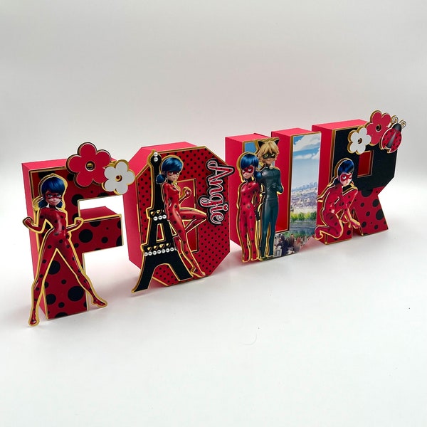 Ladybug Letters - Etsy