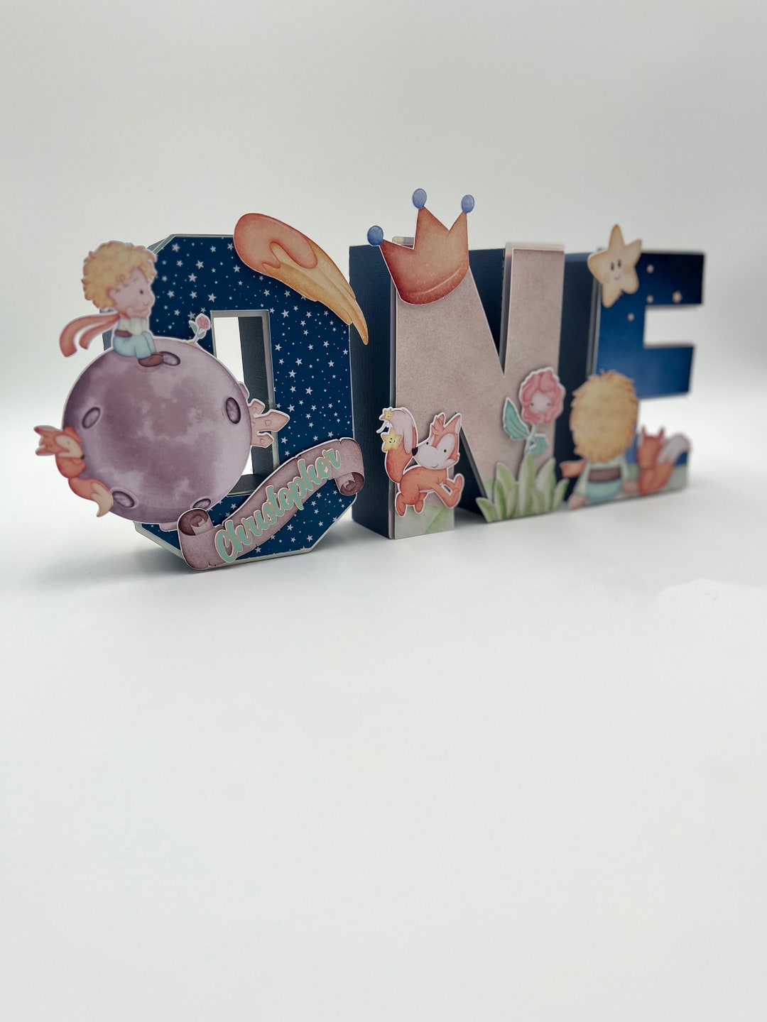 Custom the Little Prince Inspiration 3D Letters / Birthday the Little ...