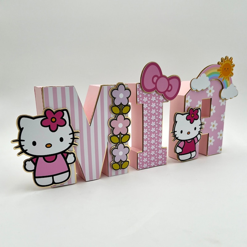 Hello Kittys Banner - Etsy