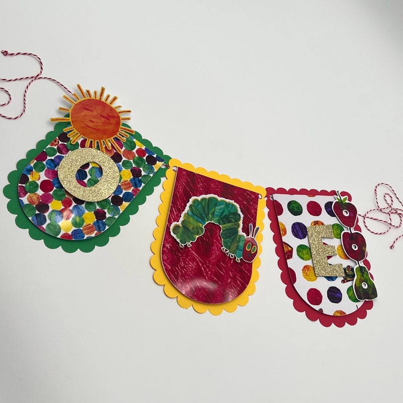 Caterpillar Banner - Etsy