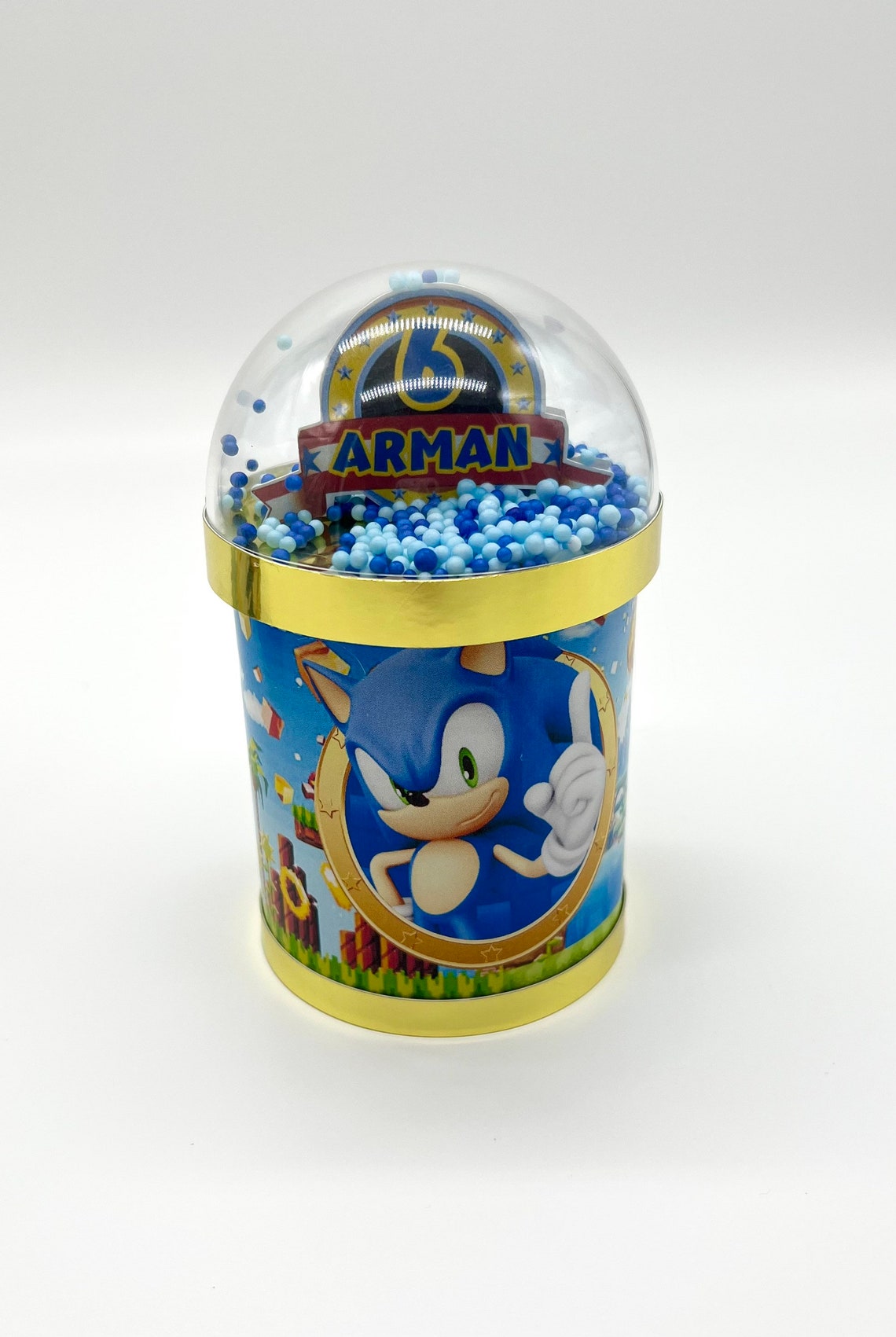 Sonic Custom Pringles Pringles Favor Box Party Favors - Etsy
