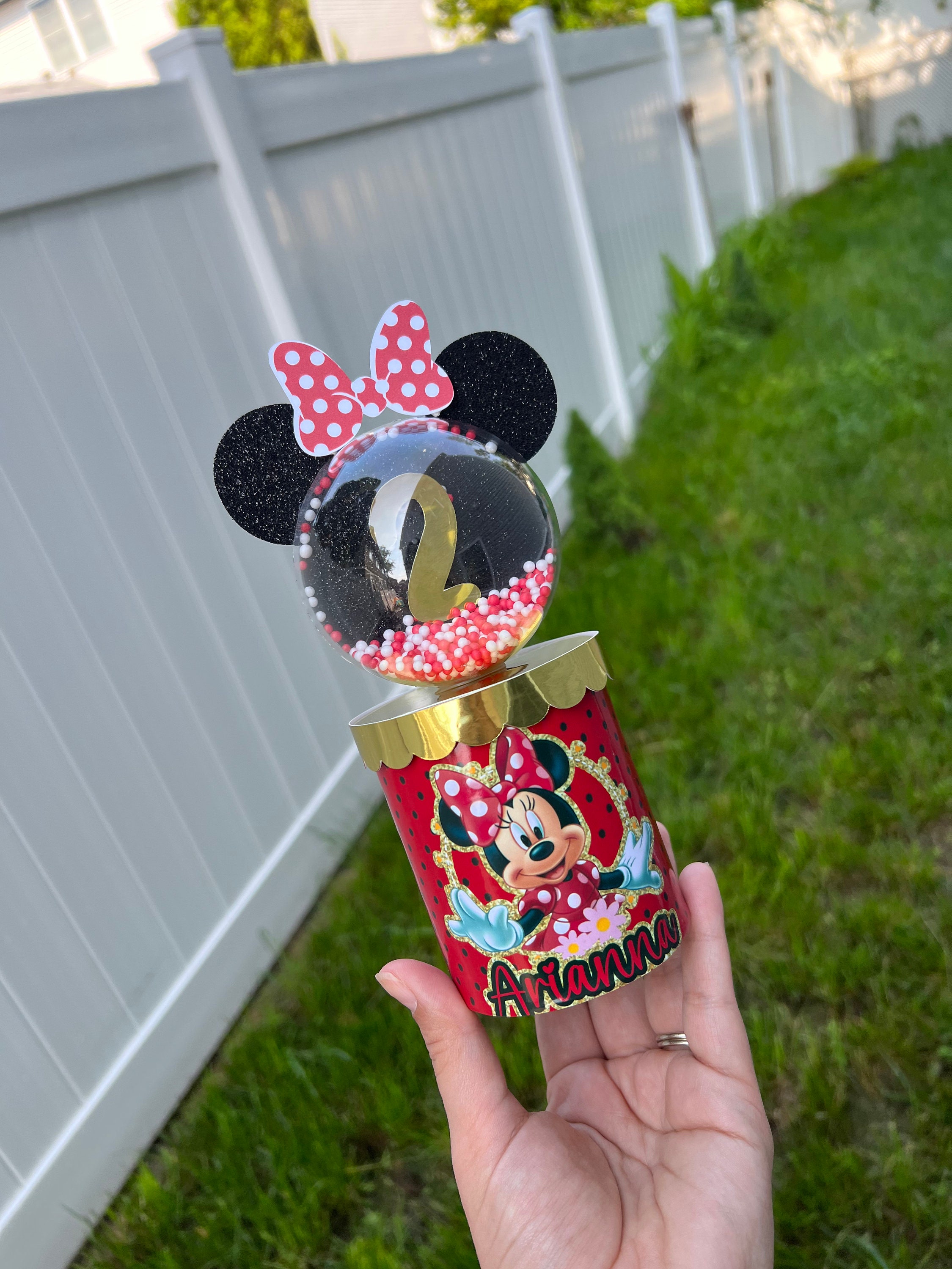 Custom Minnie Mouse Pringles / Pringles Favor Box / Party - Etsy