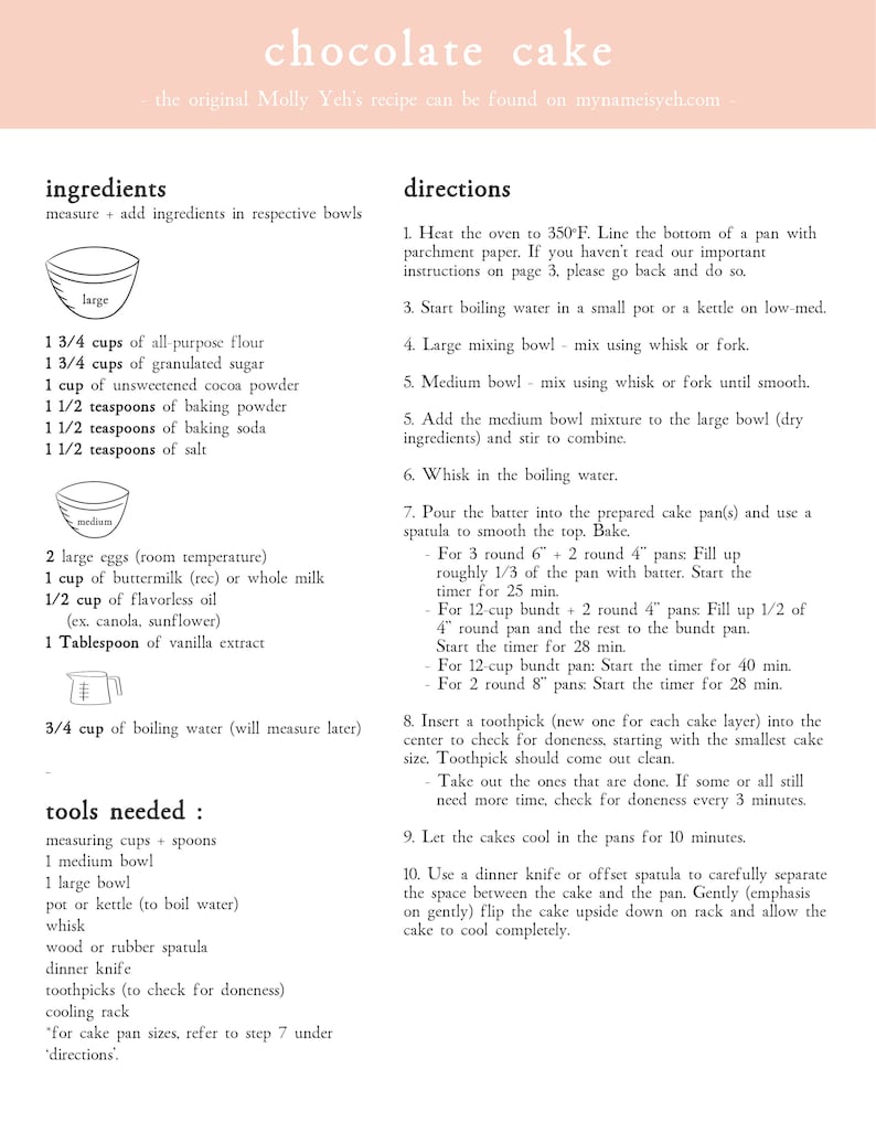 Beginners Cake Tutorial How to Simple Birthday Cake Easy - Etsy