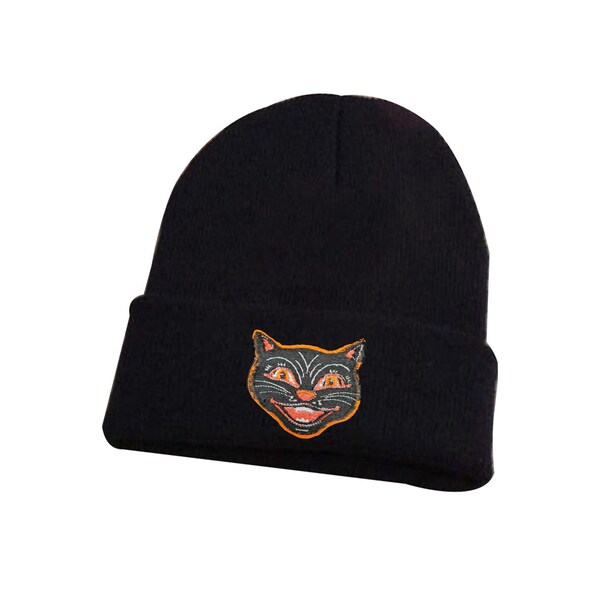 Black Cat Hat - Etsy