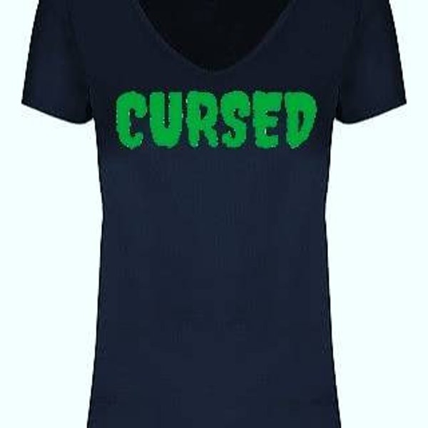 Cursed T Shirt - Etsy