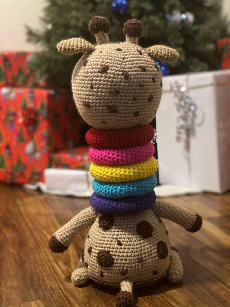 Stackable Giraffe Plushie - Etsy