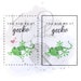 Gecko Digital Card Printable Gecko Valentine Printable Gecko Valentine ...