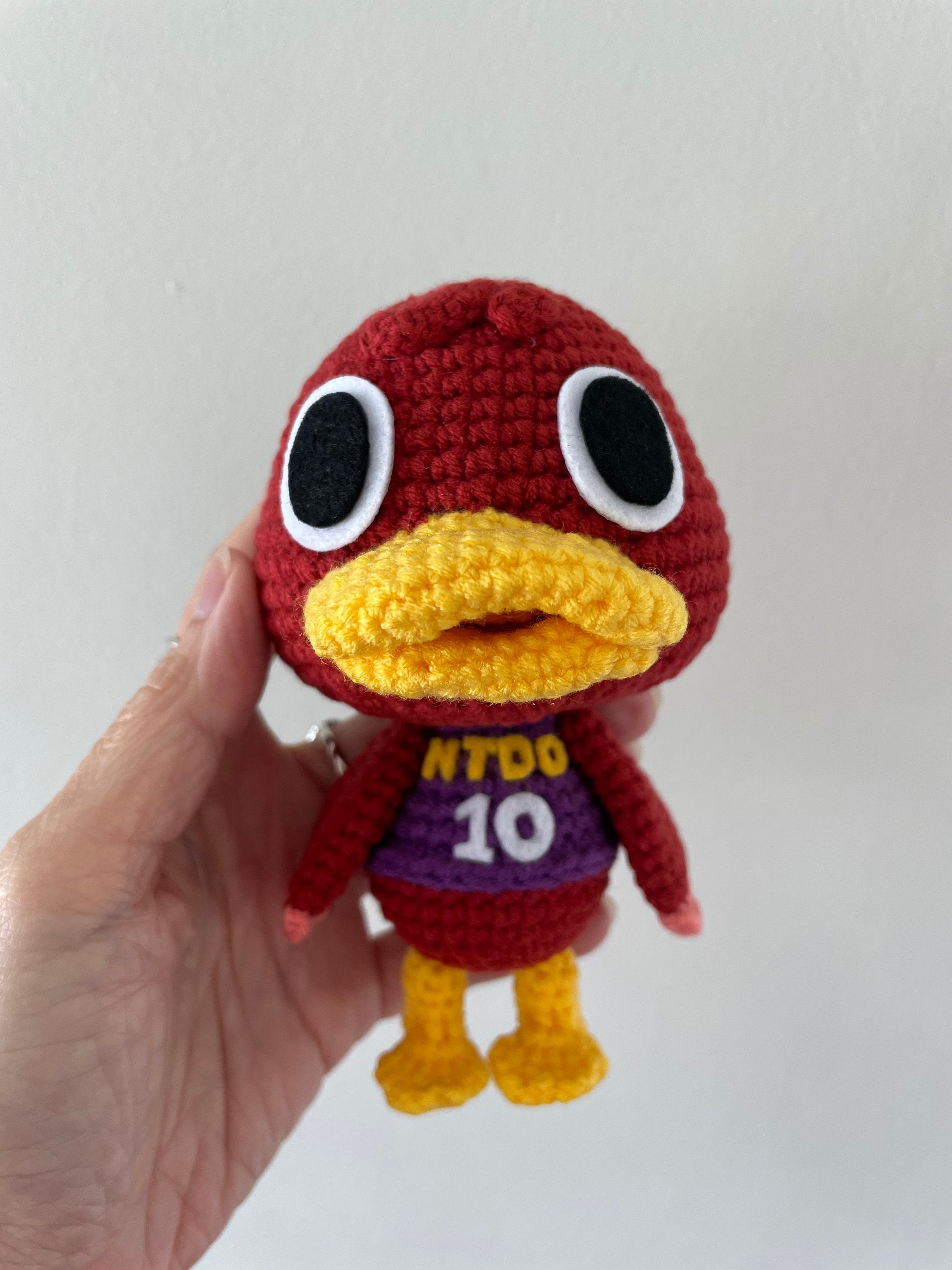 Handmade Animal Crossing Amigurumi Crochet Plush Toy molly/bill/ketchup ...
