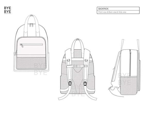 Backpack Design Sketches