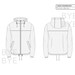 WINDBREAKER JACKET - Fashion Design Flat Sketches to Download ...