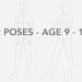 Kids (boys) Fashion Figure Template - Fashion Croquis Kids - Etsy