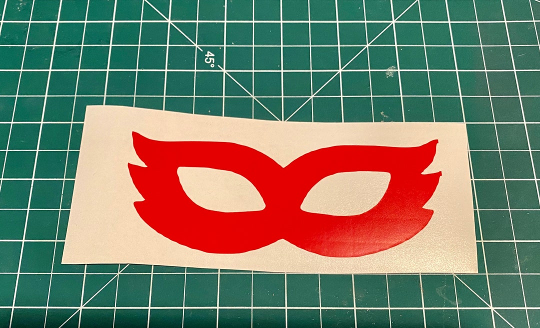 Sailor Moon Inspired Sailor V Mask Decal 5 Inches - Etsy UK