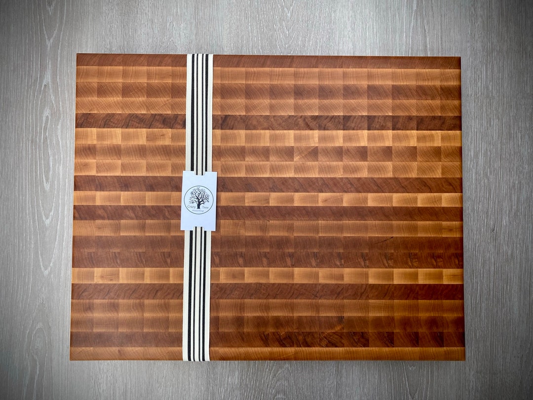 Maple End Grain Cutting Board - Etsy